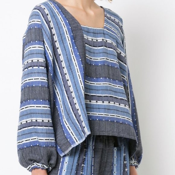 Lemlem | Tops | Lemlem Lucy Spliced Blouse | Poshmark